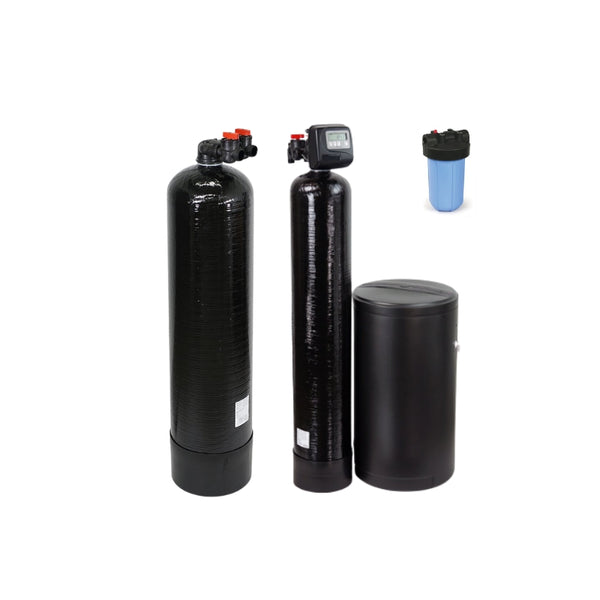 Clack Water Softener with Carbon & Sediment Filter